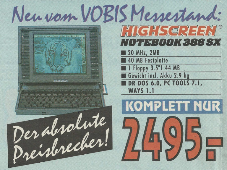 Vobis Denkzettel – Florians Retrokiste