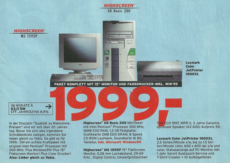 Vobis Denkzettel – Florians Retrokiste